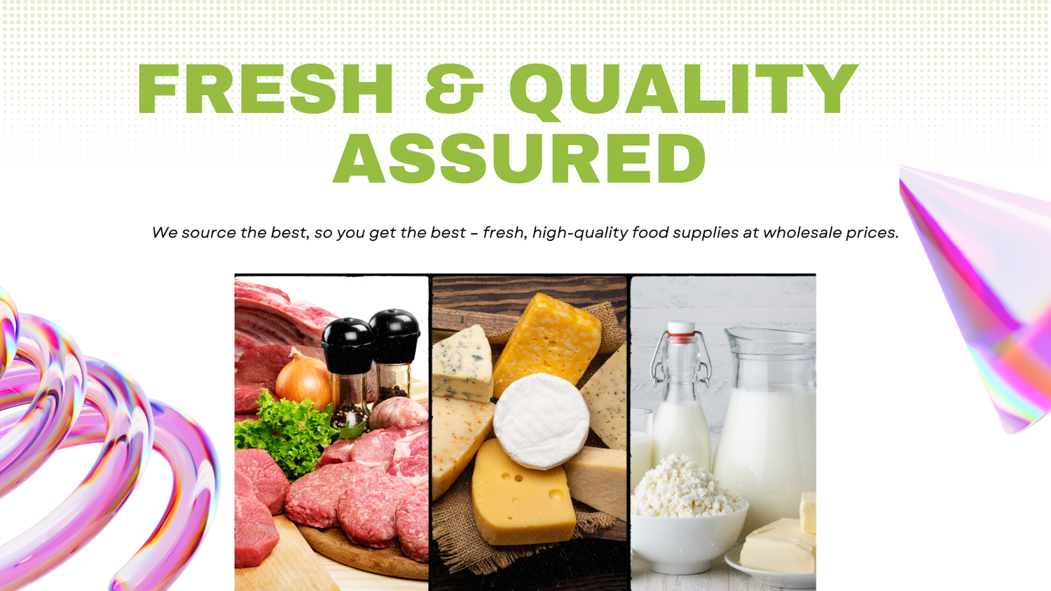 Food Service Company | Serving Our Chefs | Wholesaler & Distributor
